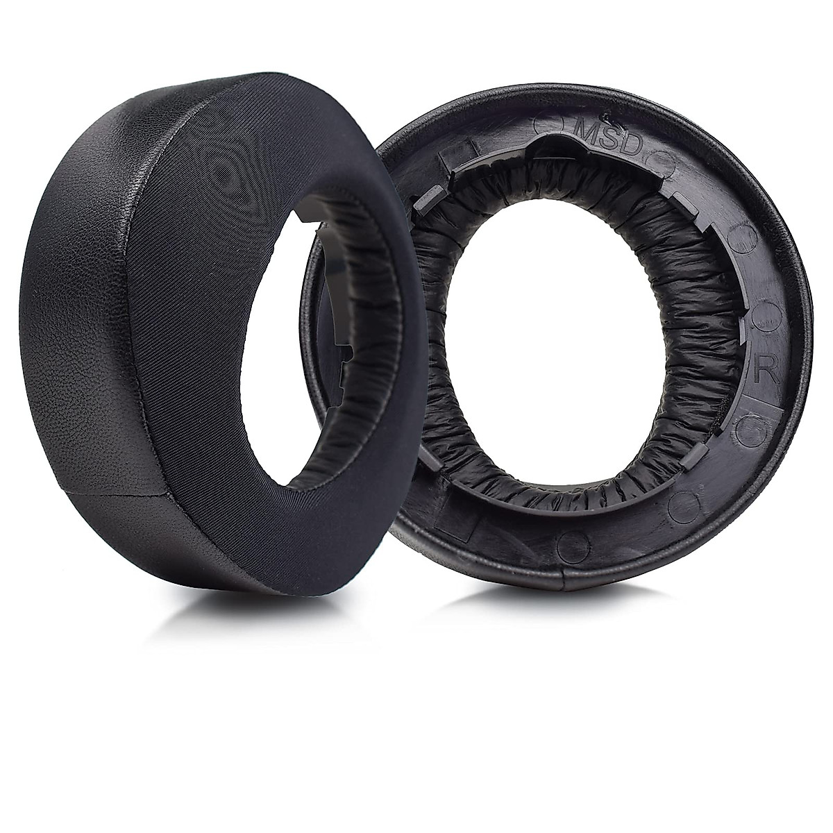 MOLGRIA Replacement EarPads, Ear Cushion Cover for Sony PS3 PS4 Platinum Wireless PlayStation 3 4 Headset 2018 Version CECHYA-0090 Headset(Cooling Gel Black)