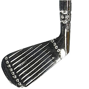 Two's Company Golf Club Bottle Opener in Plaid Gift Pouch