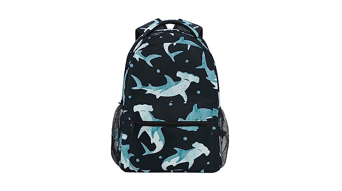 Hwasondy Hammerhead Shark 16" Backpack - Stylish & Durable
