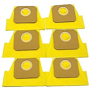 KENSHIRE 6 pack car filter bag compatible for Honda Odyssey car vacuum bags part 2940380 & 84909-TK8-A01 with built in car vacuum cleaner replacement for Honda bags