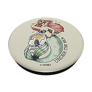 Disney Little Mermaid Ariel Under The Sea Tattoo PopSockets PopGrip: Swappable Grip for Phones & Tablets