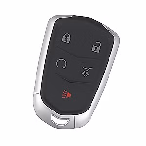 ACROPIX 5 Button Keyless Entry Remote Fit for Cadillac XT5 - Pack of 1 Black
