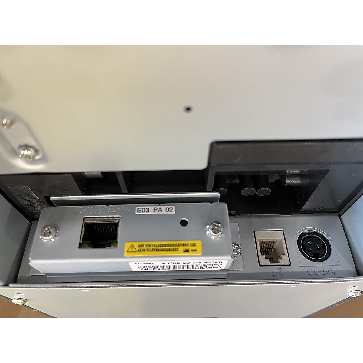 Epson TM-U220B Dot Matrix Compact POS Impact Receipt and Kitchen Label Printer - DK Port and Ethernet Connectivity - Print Speeds up to 6.0 lps, 4 Lines Per Second, Auto-Cutter, DAODYANG
