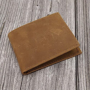 Moblade Gifts for Brother from Sister or Brother, To My Brother Engraved Wallet with Inspirational Quotes, Brother Christmas, Birthday, Graduation, Gift Ideas