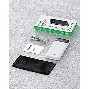 Charmast Portable Charger, USB C Battery Pack, 3A Fast Charging 10400mAh Power Bank LED Display, Slim Portable Phone Battery Charger for iPhone 13 12 11 X 8 7 Samsung S21 S20 Google LG OnePlus iPad