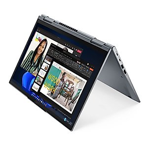 Lenovo ThinkPad X1 2-in-1 Yoga Gen 7 with 12th Gen Intel i5-1240P Processor, 14" WUXGA Anti-Reflective Touchscreen, 16GB DDR5 Memory, 512GB SSD, 1080p Camera, Integrated Pen, Wi-Fi 6, and Win11 Pro