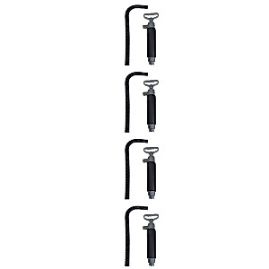 4 Sets Kayak Water Pump Canoe Accessories Hand Operated Water Pump Professional Kayak Pump Black Bilge Pump Kayak Bailing Pump Kayak Hand Bilge Pump Small Water Eva