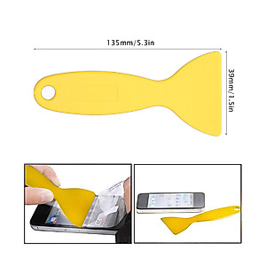 Fafeicy 12 in 1 Electronics Repair Tool Kit, Triangular Opening Tool, Electronics Opening Pry Tool Repair Kit for Tablet, MacBook, PC, Phone, Xbox, Game Console, Cameras, Glasses, Watches, Crowbar