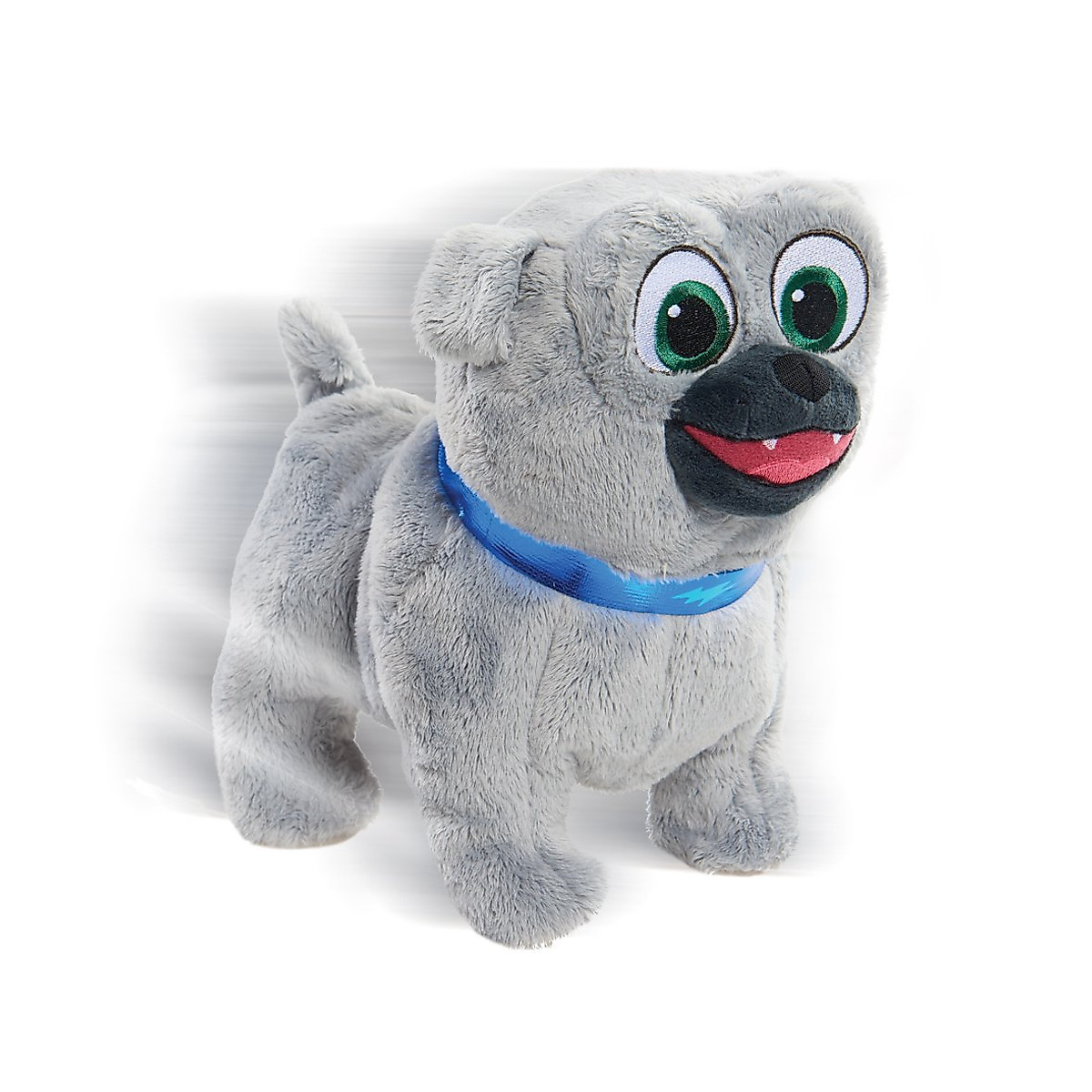 Disney Junior Puppy Dog Pals Adventure Pals Plushie Walking and Barking Bingo, Officially Licensed Kids Toys for Ages 3 Up by Just Play