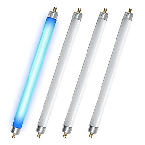 BlueStars 4-Pack Premium Quality 6-Watt 32050 4 Pin Base Replacement Bulbs for DynaTrap Indoor Trap Models DT2000XL, DT2000XLP, DT2000XLPSR, DT3012
