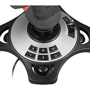 Computer Simulation Flying Fighter PC Gamepad Flight Stick Computer Simulation Flight Joystick Vibration for Windows Combat Games