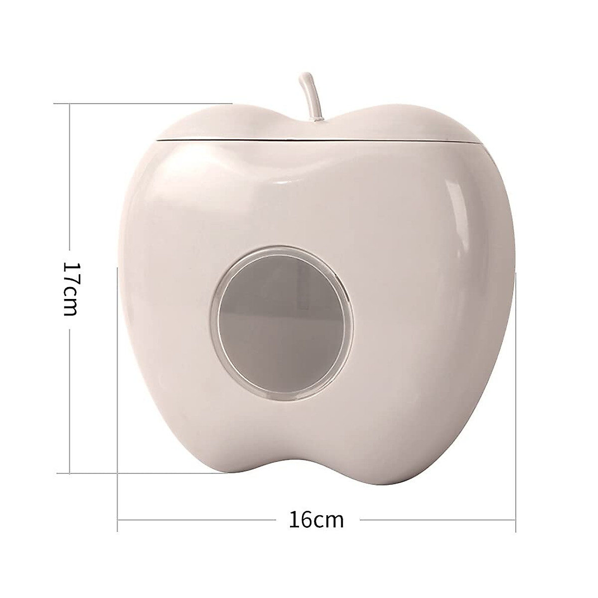 Plastic Wrap Storage Box Dispenser - Wall-Mounted Fresh Keeping Bag Sleeve Organizer - Space-Saving Solution for Kitchen Storage - No Drilling Shower Cap Storage Box