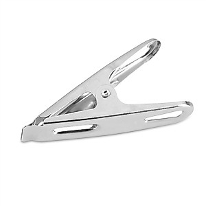 Tyenaza 20 Pack Stainless Steel Clothespins, Metal Laundry Clips Binder Clips Hanging Clips for Outdoor Clothesline Home Food Bag Sealing Photos