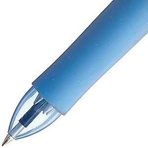 PILOT Frixion 4 Color Ballpoint Pen, Light Blue Body (LKFB-80EF-LB)