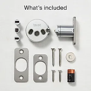 Level Bolt Smart Lock - Smart Deadbolt that Works with Your Existing Lock for Keyless Lock Entry, App-Enabled Bluetooth Lock with Smartphone Access, Compatible with Apple HomeKit