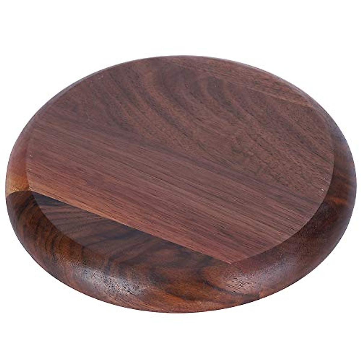 Serving Tray ,Household Wooden Food Fruit Tray Serving Dinner Plate Tableware Cutlery Kitchen Accessory Natural Wood Tray for Ottoman Tray, Food