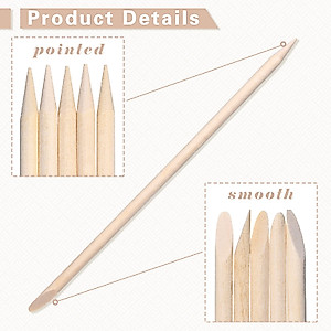 Eye Brow Wooden Wax Sticks Mini Waxing Applicator Sticks Lip Nose Eyebrow Waxing Sticks Wood Craft Small Wax Applicator Facial Hair Wax Spatula for Home Spa Hair Removal Smooth Skin Use (400 Pieces)