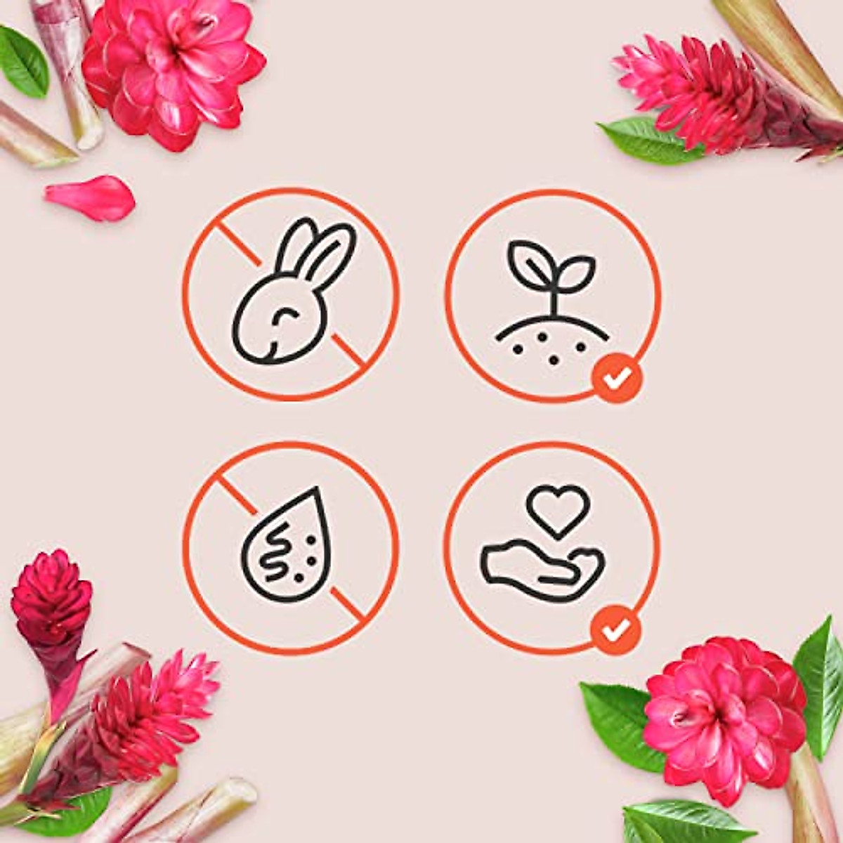 Love Beauty And Planet Silicone Free Conditioner Detox and Nourishment Black Tea Kombucha & Red Ginger Hair Care for Soft & Shiny Hair, Floral, 32 Fl Oz