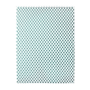 Best Price Mattress 4 Inch Egg Crate Memory Foam Mattress Topper with Cooling Gel Infusion, CertiPUR-US Certified, Short Queen Light Blue