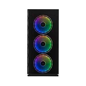 YEYIAN Yari AIO Cooled Gaming Desktop - Ryzen 7 7700X 5.40 GHz, 16GB DDR5 5600MHz RAM, 1TB NVMe SSD, NVIDIA GeForce RTX 4070 12 GB GDDR6X Graphics, VR Ready, USB-C, Windows 11 Home
