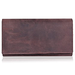 Women’s Leather Wallet with RFID Block Multi Card Holders Wallet With Zipper Pocket