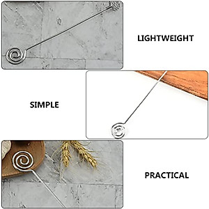 Luxshiny Coffee Stirrers 4pcs Honey Dipper Stainless Steel Honeycomb Stick Honey Spoons Stirrer Stick Syrup Dipper Cocktail Stirrers for Honey Jar Dispense Drizzle Coffee Syrup