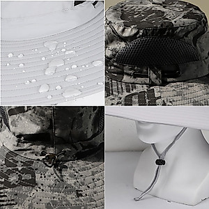 Outdoor Wide Brim Sun Hat with Solar Fan, Wide Brim Solar Fan Outdoor Fishing Hat, Solar Fan Hat for Men Women with 2 Fan (Khaki)