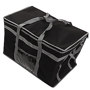 Insulated Bag, 38L Large Capacity, Reusable Cooler Bag with 2 Handles. Keep Food New, Exquisite for Grocery Shopping, Picnics, and Delivery