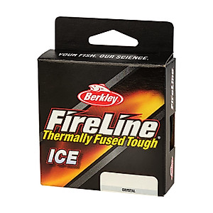 Berkley FireLine® Superline, Crystal, 4lb | 1.8kg, 50yd | 45m Fishing Line, Suitable for Freshwater Environments, 125yd | 114m