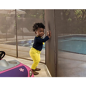 Pool Fence DIY by Life Saver Fencing Section Kit, 4 x 12-Feet, Black