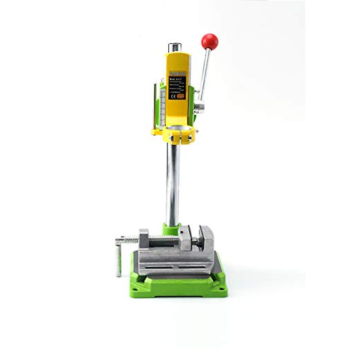 Floor Drill Press stand with aluminum vise/Rotary Tool Workstation Drill Press Work Station/Stand Table for Drill Workbench Repair,Drill Press Table,Table Top Drill Press90° Rotating Fixed Frame