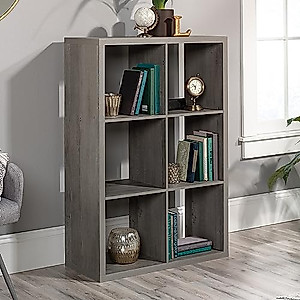 Sauder Miscellaneous Storage 6-Cube Organizer, Mystic Oak Finish