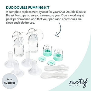 Motif Medical, Duo Double Pumping Kit, Replacement Parts - Med. (24mm)