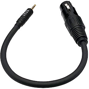 CNCESS CESS-227 Balanced 2.5mm TRRS to 4-Pin XLR Adapter Cable for Headphone