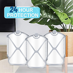 6Pcs-Kit, Husaco Insect Trap Refill Kit, Insects Replacement Kit Compatible with ZEVOM364 and Max