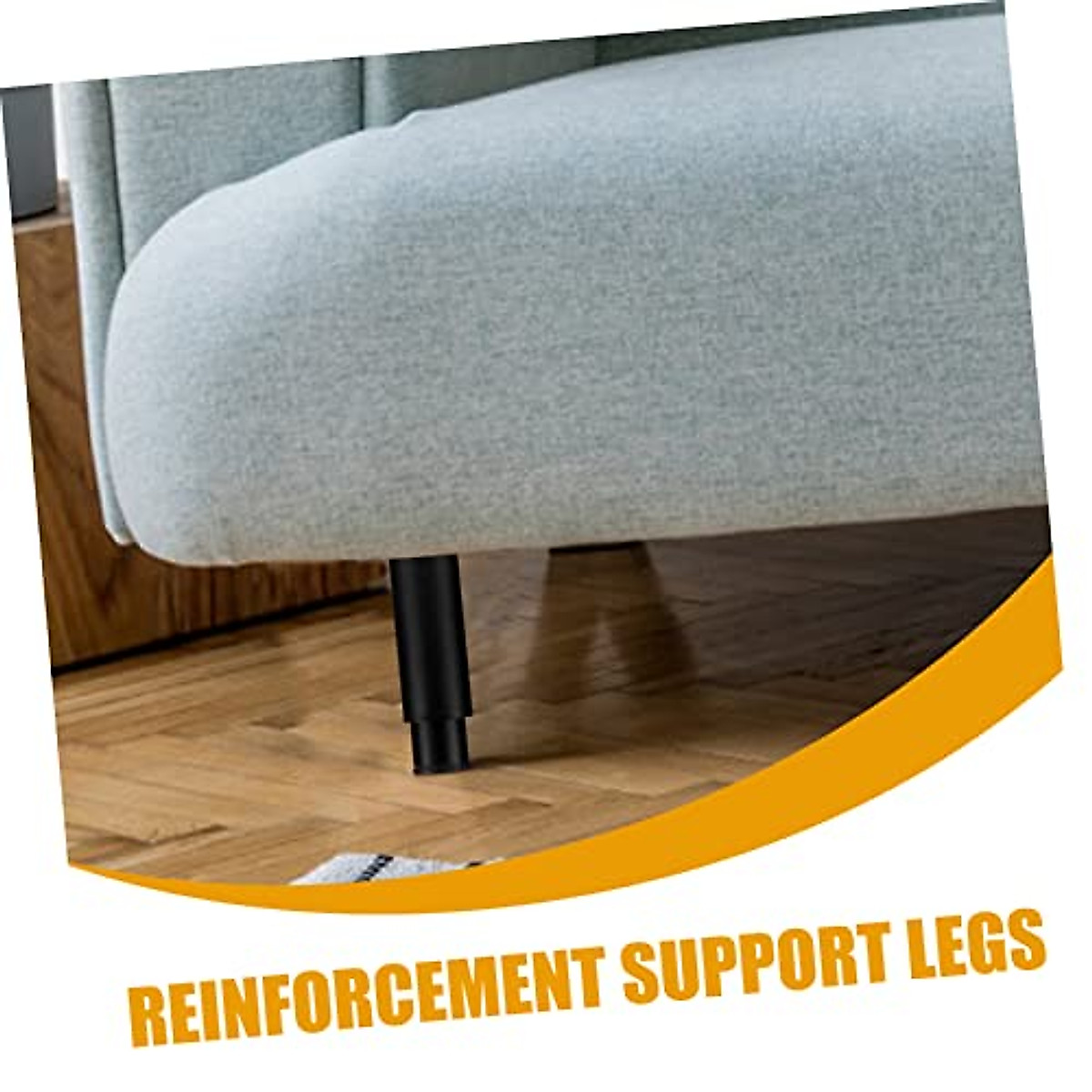 Homoyoyo 2pcs Bed Support Legs Coffee Table Legs Adjustable Bed Legs Adjustable Bed Risers Picnic Table Leg Metal Table Legs Coffee Table Extender Bed Replacement Parts Bed Frame Leg Covers