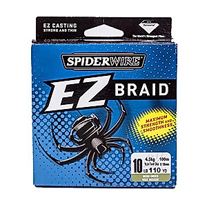 Ochoos EZ 100M PE Braided Wire Dark Green Lure Fishing High Drag Power Fishing Line - (Size: 2.5) - Fishing Line