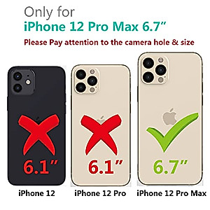 LeLeYun for iPhone 12 Pro Max Case with Metal Bling Camera Lens Cover Cute Sparkly Diamond Slim Clear Back & Matte Bumper Silicone Shockproof Protective Case for Girls and Women - Gold