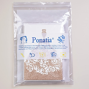 ponatia 25PCS Crown Gold Glitter Quinceanera Invitations, Laser Cut Invitations Cards With Envelopes, Printable Inner Sheets For Birthday, Baby Shower, Quinceañera Party Invite, XV Años, Quince