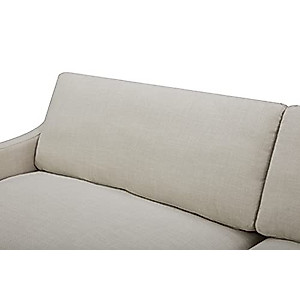 Amazon Brand – Stone & Beam Rustin Contemporary Deep-Seated Sofa Couch, 89"W, Cream
