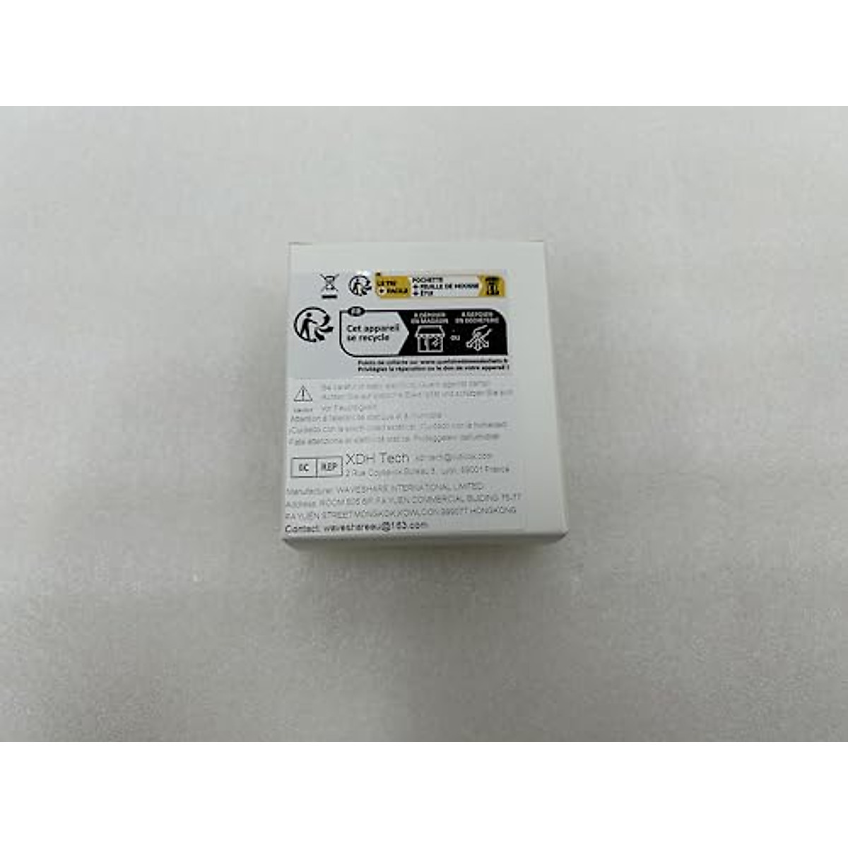 Waveshare AD/DA Expansion Sheild Board for Adding High-Precision AD/DA Functions Compatible with Raspberry Pi Onboard ADS1256 DAC8552 Sensor Interface