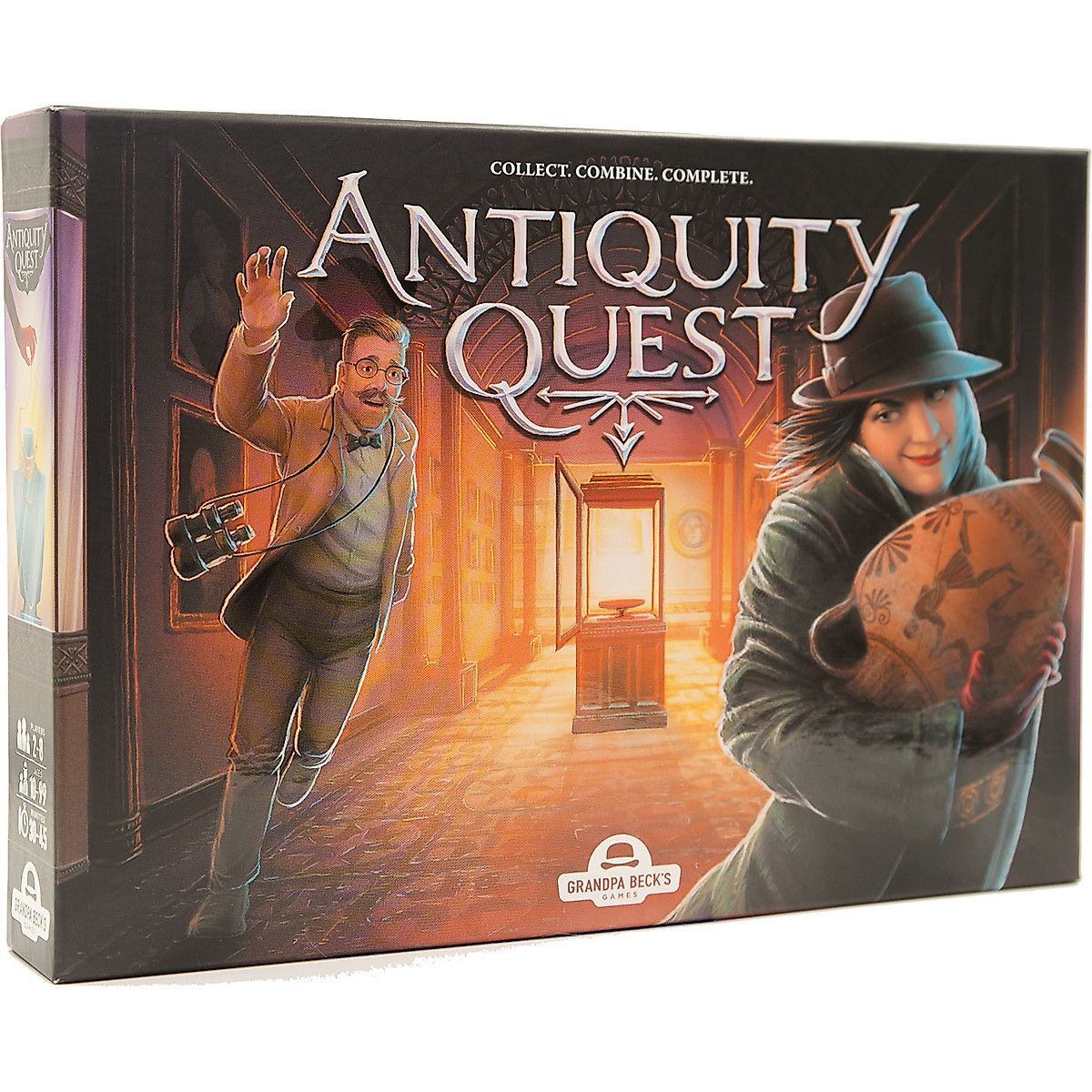 Antiquity Quest | A Set Collection Game from The Creators of Cover Your Assets & Skull King, Grandpa Beck's Games | 2-8 Players 10+