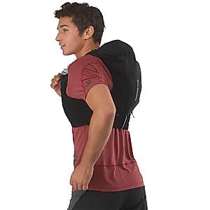 Salomon Unisex ADV Skin 12 Hydration Pack with Flask, Black/Ebony, L