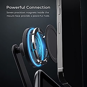 iOttie Terus MagSafe Compatible Monitor Mount for Tesla Model 3 and Model Y. Designed for MagSafe iPhones Including iPhone 12, iPhone 13, and iPhone 14