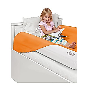 {2-Pack} Shrunks Inflatable Bed Rail for Toddlers, Kids, Adults, and Elderly | Portable Bed Bumpers for Toddlers Travel or Home | Blow Up Bed Guard Rail for Twin, Full, Queen, King Size Beds