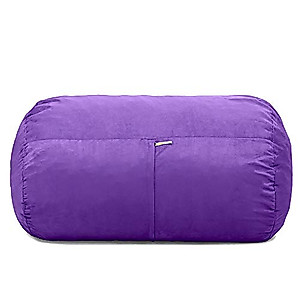 Jaxx Sofa Saxx Bean Bag Lounger, 4-Feet, 4', Grape