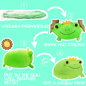 ROCHEMON Dinosaur Stuffed Animals Dinosaur, Plush Cute Dino Plushie Dolls Decor Birthday Gifts for Kids Girls Boys Blue 12 inch