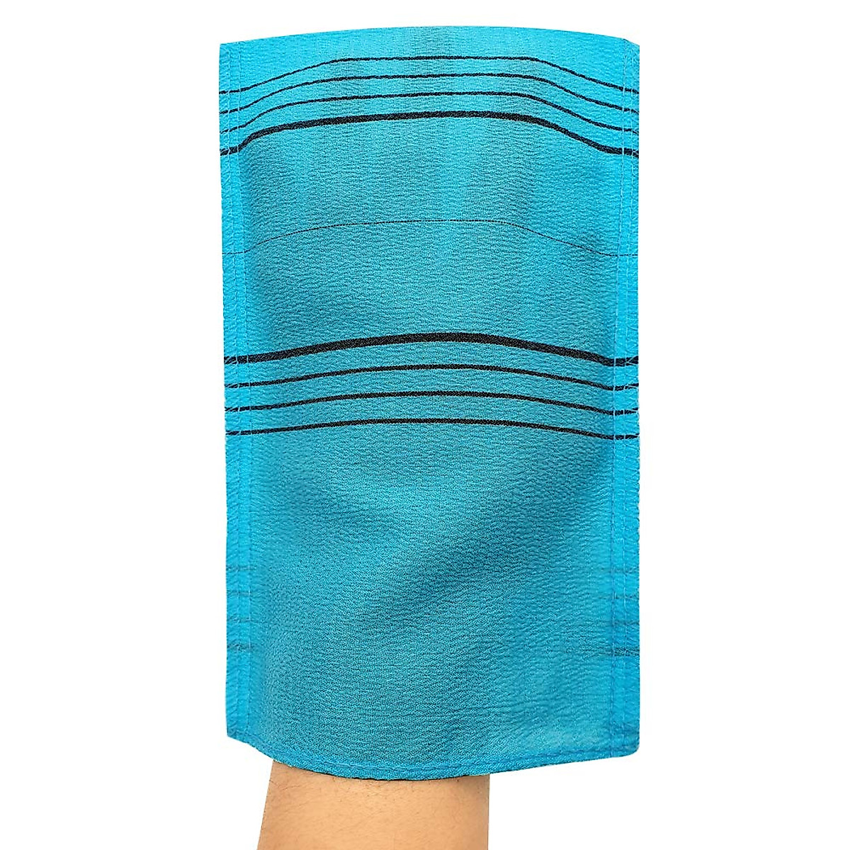 Songwol Korean Exfoliating Large Viscos Bath Gloves Blue (5 Pcs)