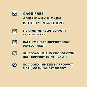 Amazon Brand – Wag Large Breed Dry Dog Food, Chicken and Brown Rice, 30 lb Bag