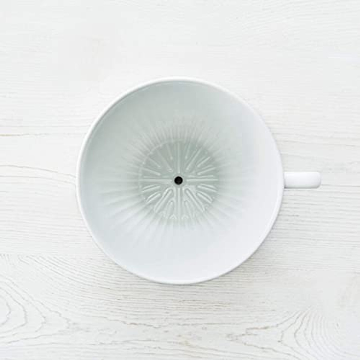 Blue Bottle Pour Over Coffee Ceramic Dripper, White, 1 CT